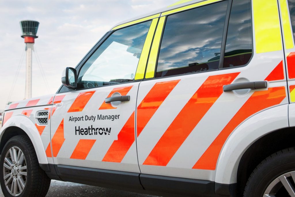 Heathrow Vehicle Liveries - No-Nonsense Design